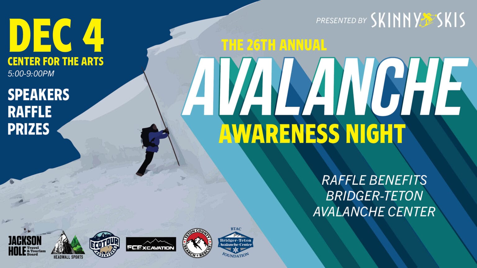 26th Annual Avalanche Awareness Night – Bridger-Teton Avalanche Center